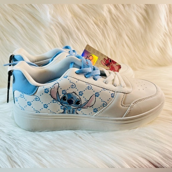 Disney | Accessories | Disney Stitch Sneakers 0th Year Anniversary ...